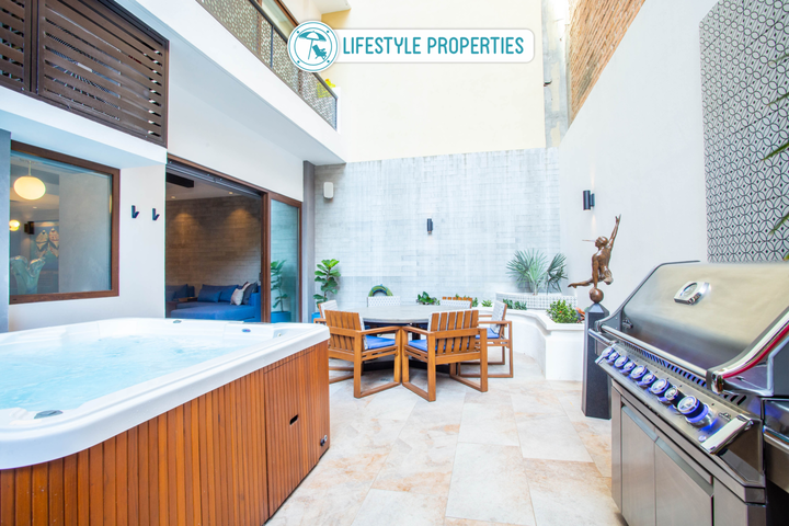 Casa Simpatica | Private Jacuzzi, Bbq & Workspace - Puerto Vallarta