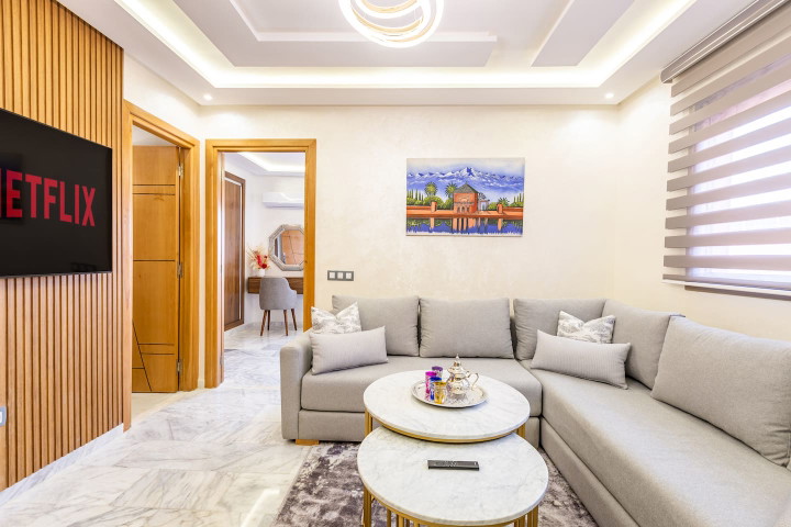 Elegant Studio With Parking In The Heart Of Guéliz - Marrakech