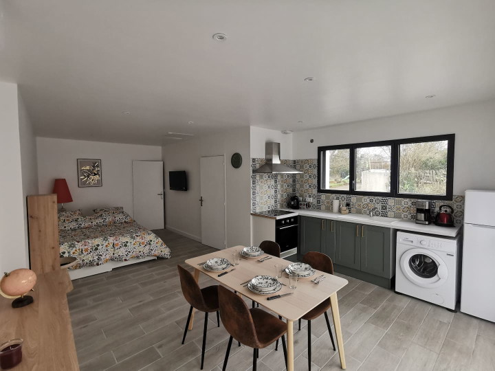 L'escapade : Maison Plain Pied + Parking + Linge - France