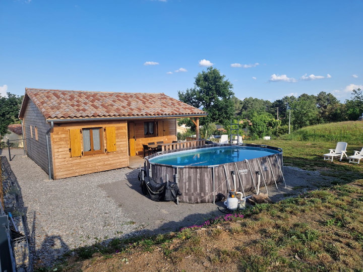 "Chalet Cigales" Maison De Vacances- 4/6 Pers. - Ruoms