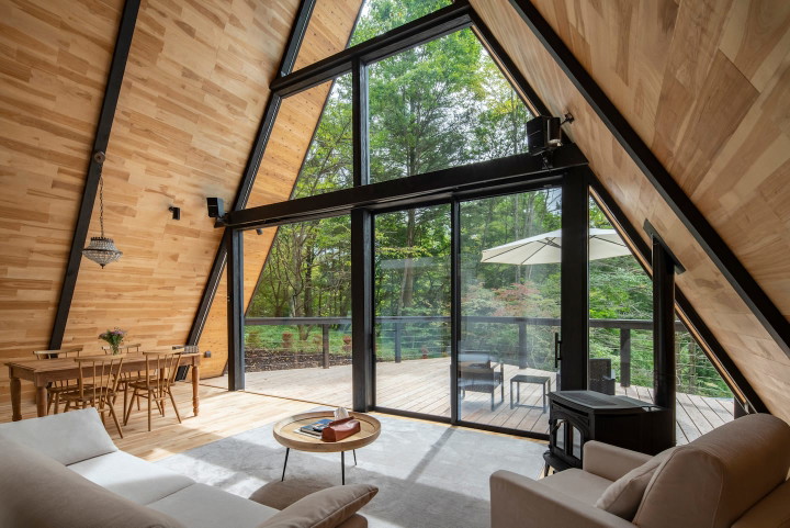 Newly Built! A-frame House Minami-karuizawa (5-minute Drive From Usui-karuizawa Ic) - Karuizawa