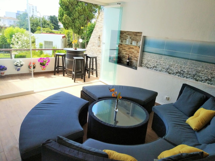 Superbe Appartement Près De Puerto Marina, Piscine Et Terrain De Tennis - Andalousie