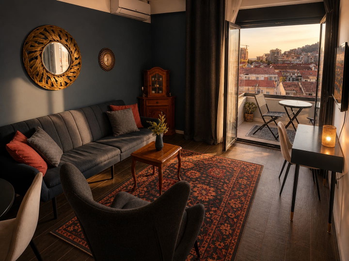 Apartment 10min To The Sea.private Parking.balcony - Budva