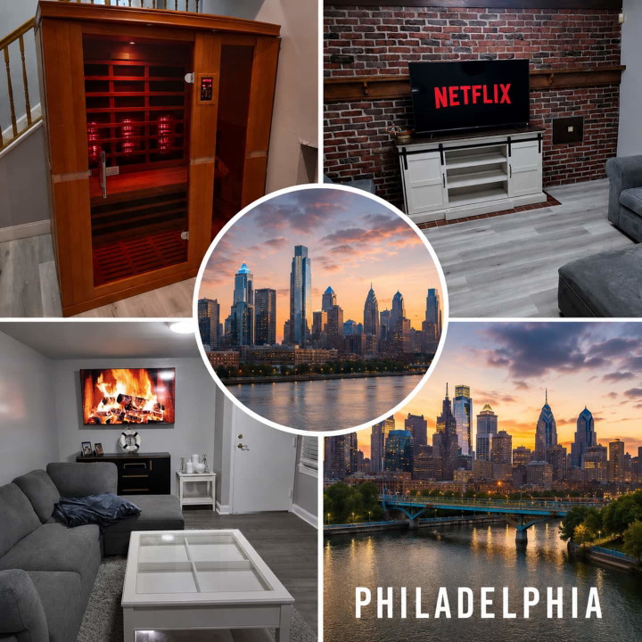 Luxury 6br Retreat With Sauna & Massage Chairs - Cherry Hill, NJ