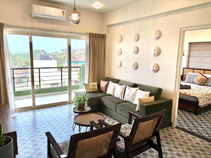 2bhk Riverview Stay | Ribandar Scenic Calm - Goa