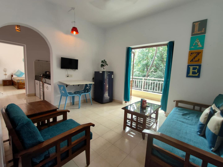 Laze-750 Mètres De La Plage De Calangute Dans Un Complexe Hôtelier - Goa