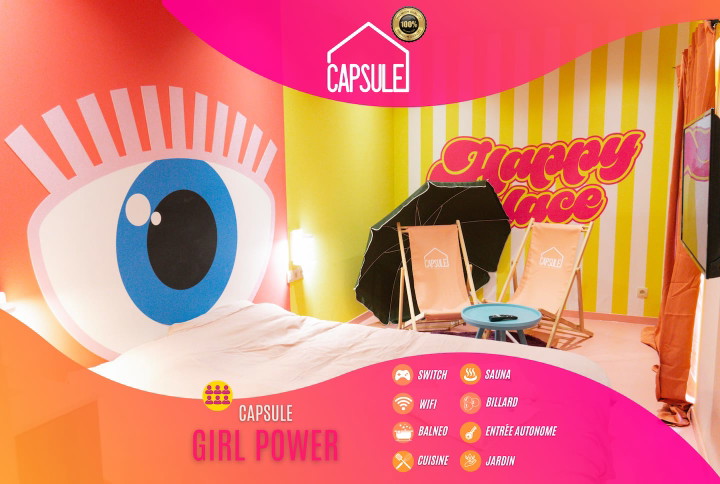 Capsule Girl Power Spa-balneo-karaoké-billard - Charleroi