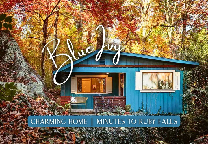 Blue Ivy: Modern Charm, 1 Mile To Ruby Falls -
