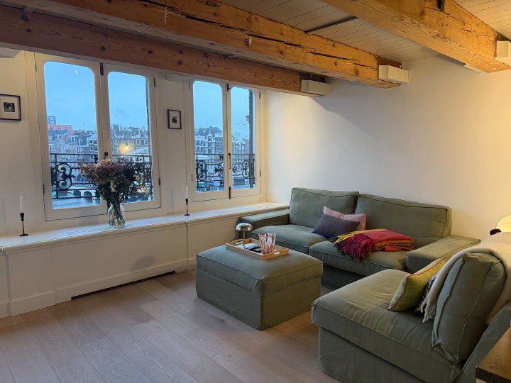 Charming Historic Apartment On The Amstel River - Amszterdam