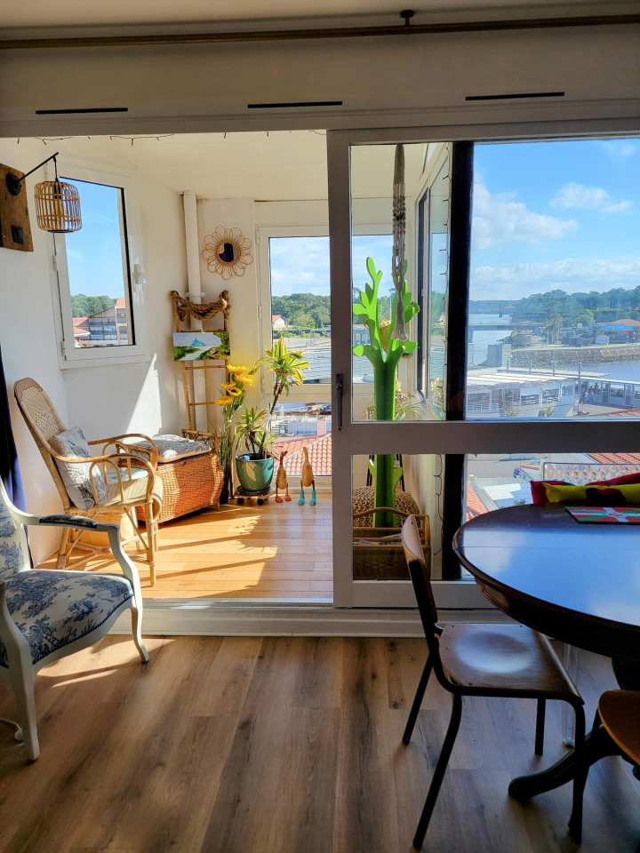 Studio Vintage, Superbe Vue Port Et Lac, Wifi, Pkg - Capbreton