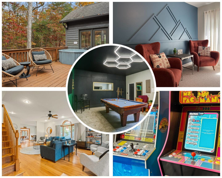 2780 Sqft  5br Hottub Gameroom Sauna Firepit - Massanutten, VA