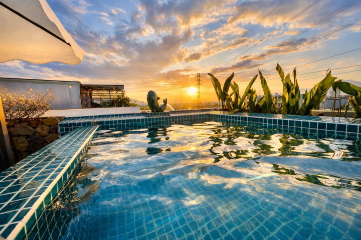 Penthouse Luna Avec Piscine Privée | Centre | Style Resort - Vietnam