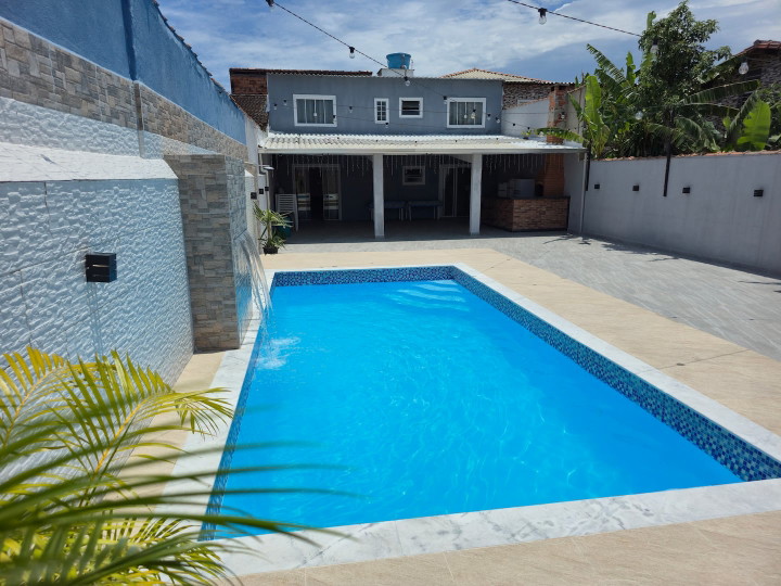 Casa De Verão: Piscina E Conforto Moderno - Praia Grande