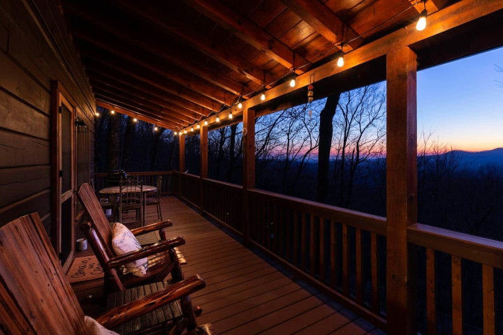 Sunset-view 3br Blue Ridge Cabin  Hot Tub - Blue Ridge, GA