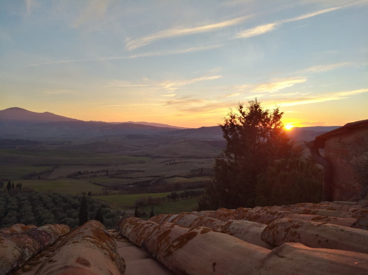 Pienza Romantica Valdorcia La Torre Di S.guglielmo - Pienza