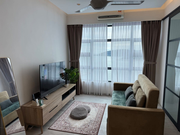 Kshomesuites Jq #1 Smart Door Lock|washer & Dryer - Kota Kinabalu