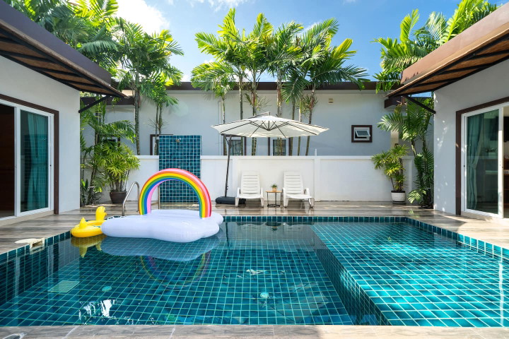 Yamu B 3 Bedroom Private Garden Pool Villa, Walking Distance To Restaurants, Cafes, Supermarkets - Phuket