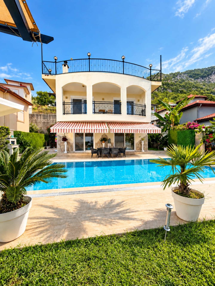 Luxury Villa With Panoramic Sea Views - Alanya