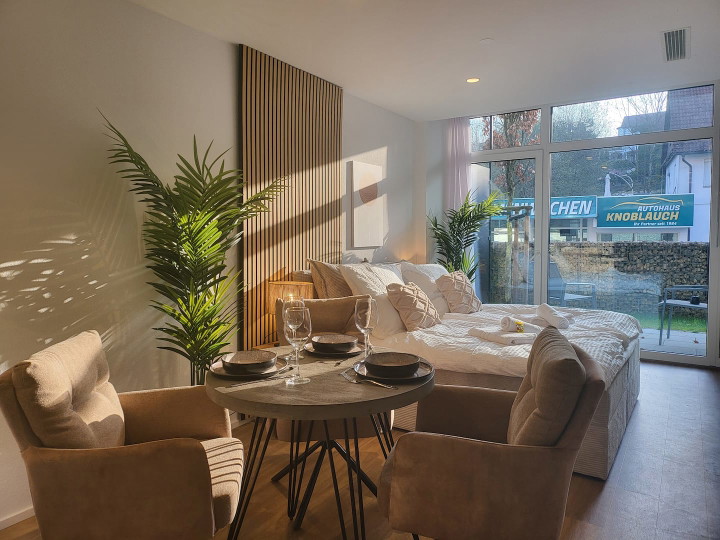 Sioux: Stylish Design Apartment At The City Gate - Ravensburg