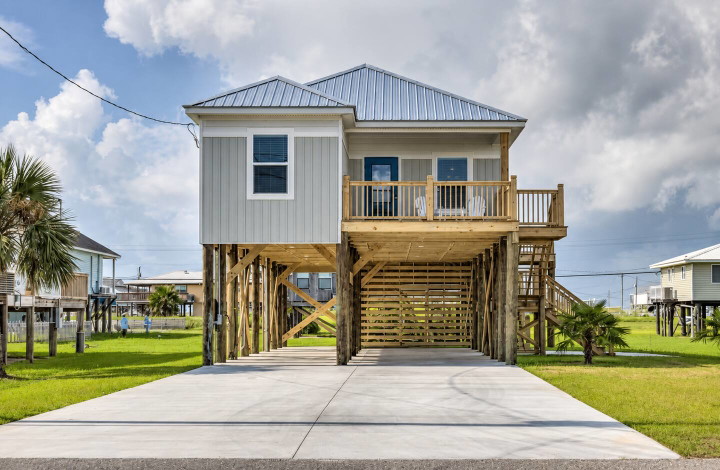 Newer 4br Beach House Free Wifi Walk To Beach - Dauphin Island, AL