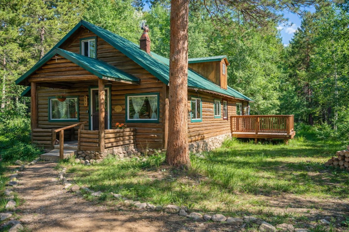 Cascading Creek Log Cabin - Allenspark, CO