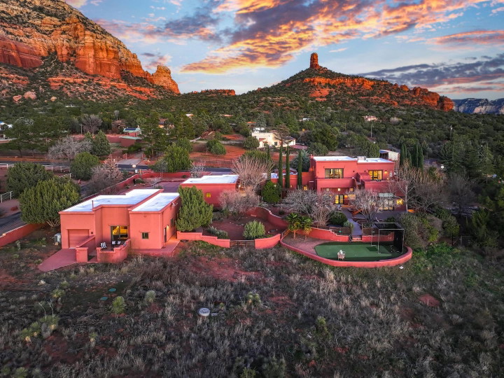 Designer Sedona Haven&nbsp;: Piscine, Vues, Couchers De Soleil, Jeux - Sedona, AZ