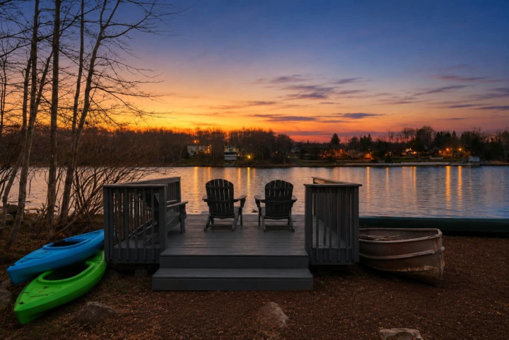 Lakeside Escape  Hot Tub  Private Dock  Ski - Mount Pocono, PA