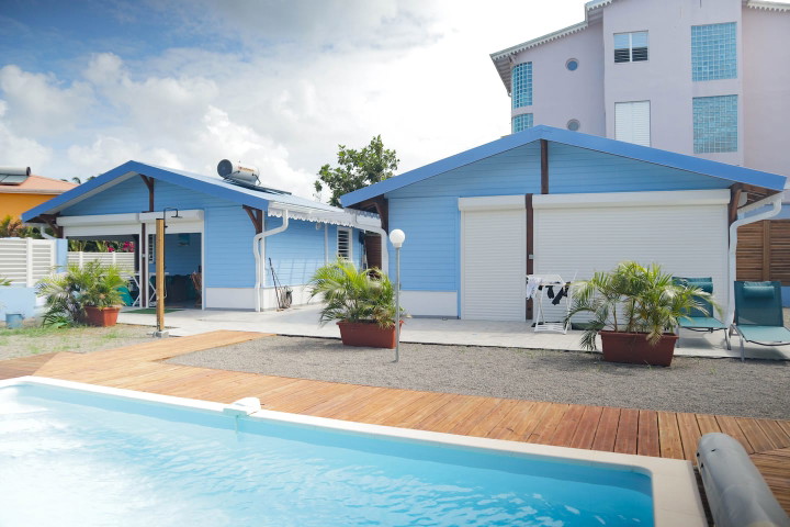 "Balisier" Pool Bungalow 50 M From The Beach - Martinique