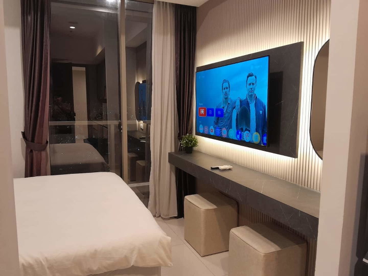 51 Lux Modern Studio Connect To Mall 50tv Netflix - West Jakarta