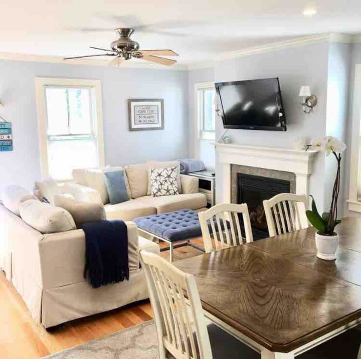 2 Bed With Fireplace, Private Patio & Parking! - Provincetown, MA