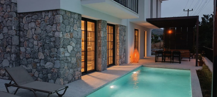 Sea View Villa With Pool, Söğüt - Bozburun