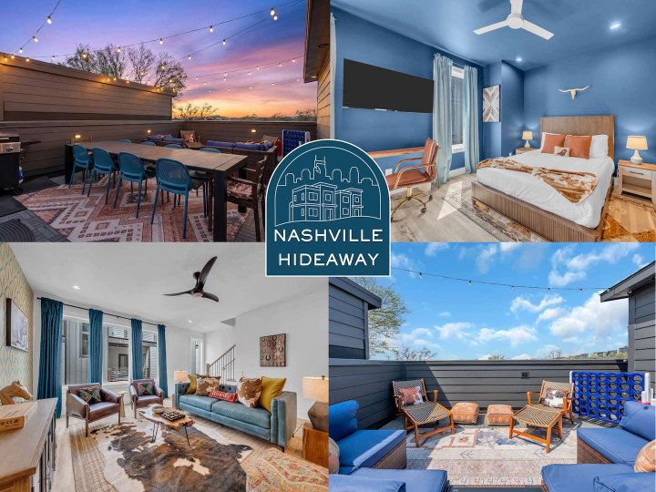 Nashville Hideaway - Rooftop Patio W City Views - Nashville, TN