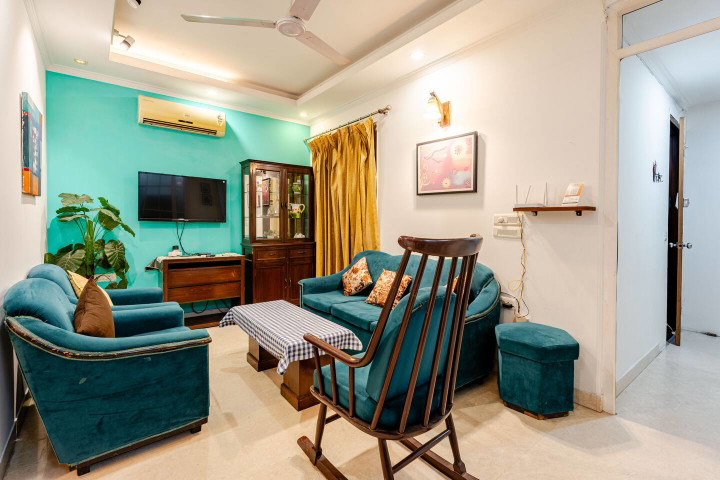 Sts:2 Min Walk To M Blk Market Gk1-wifi-modern 2br - Nueva Delhi