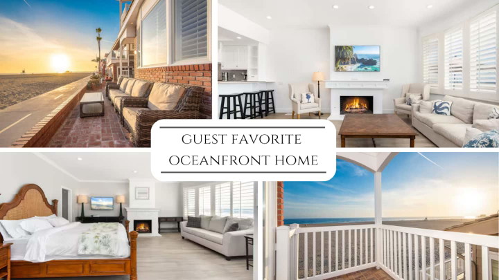 17th St - Maison Incroyable De 4&nbsp;Chambres En Front De Mer Avec Ac&nbsp;! - Newport Beach, CA