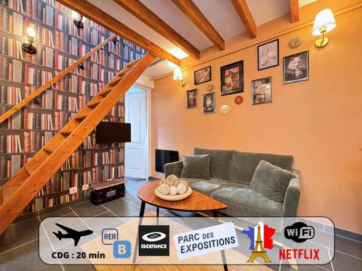 Le Librair Tiny House - Cdg/parc Des Expos - Tremblay-en-France