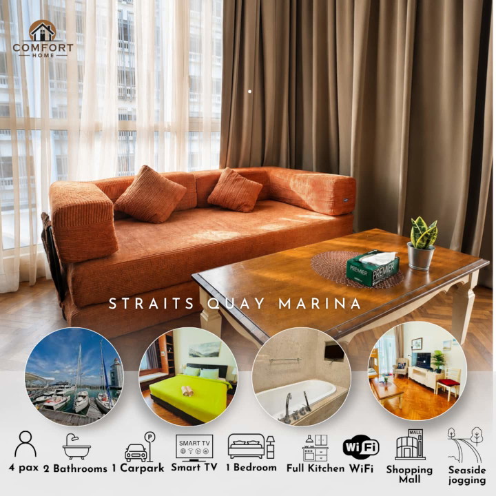 Family Retreat@straits Quay_5pax - Tanjung Tokong