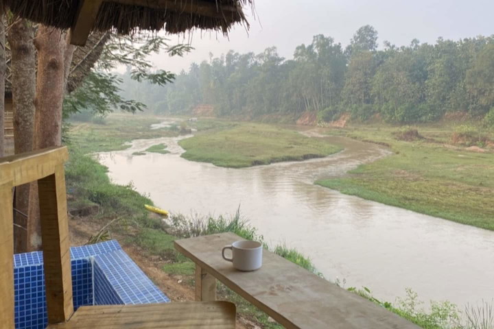Sritulasi Farmstay -Premium Woodhouse -Privatepool - India