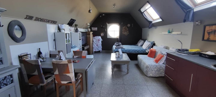 Studio Met Ingerichte Keuken, Badkamer En Wellness - Ninove