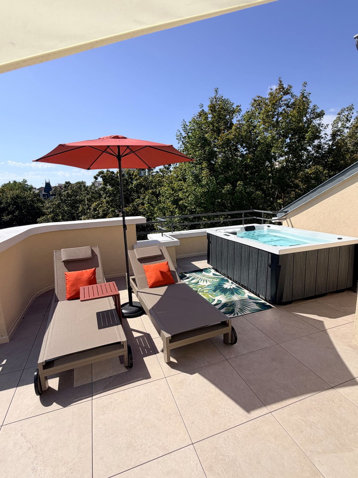 Villa Art Déco Rooftop Et Spa Privé - Vichy