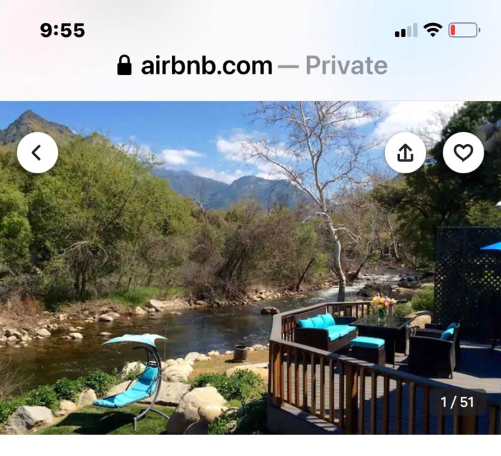 Peaceful Riverfront Resort #2 - Three Rivers, CA