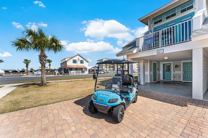 Golf Cart, Grill, Pool, Ocean Side, Beach Gear - Mexico Beach, FL