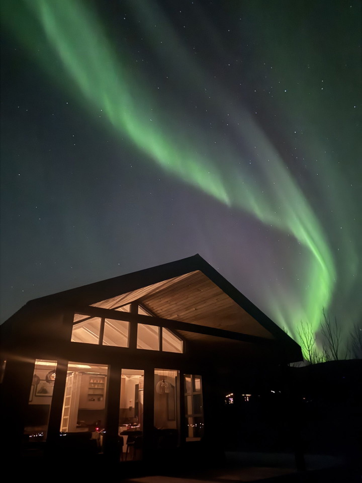 Arctic Aurora Northern Lights Cabin Near Reykjavik - Islândia