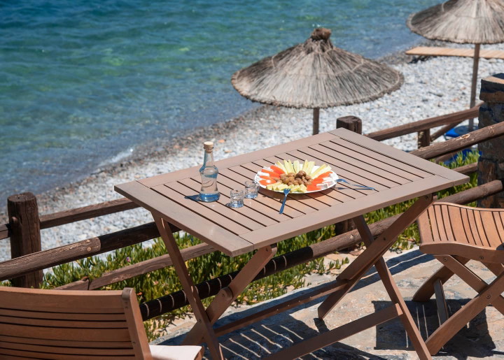 Absolute Beachfront Studio Olous, Plaka Beach - 希臘