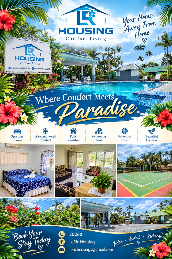 Where Comfort Meets Paradise! - Apia