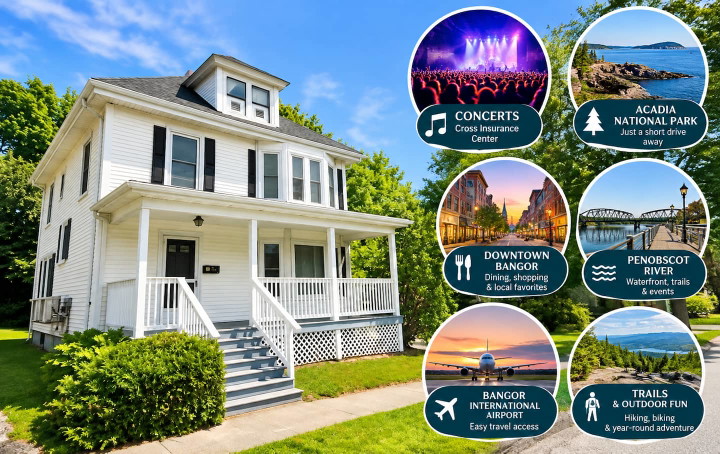 Close To Restaurants, Acadia, Casino, Concerts! - Bangor, ME
