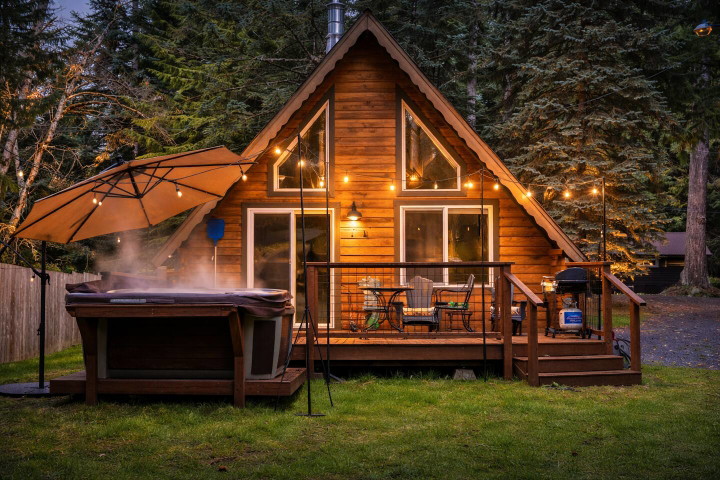 Cozy A-frame Cabin Near Mt. Rainier National Park - 애쉬포드