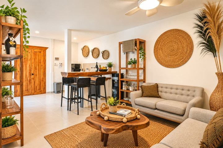 Jimbaran 2br Retreat  Pool, Gym & Sauna - Bali