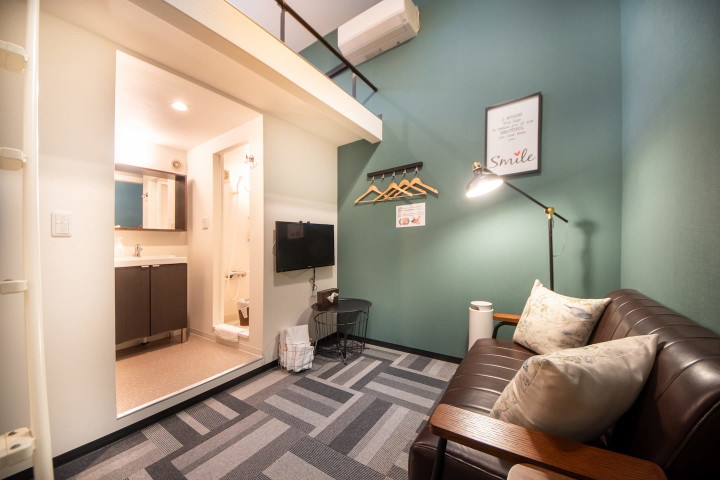 Apartment Sanjo *50 Minutes From Namba Station, 8 Minutes On Foot From Jr Nara Station, Loft Bed (Futon) Apartment. - Nara