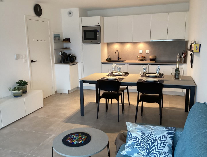 Appt48 M²- 1ch+cabine à 200m Mer - Camiers