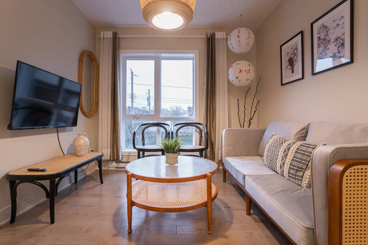 Suite Moderne Et Confortable Avec 2 Chambres, Salle De Sport, Parking, Dt Et Aéroport - LaSalle